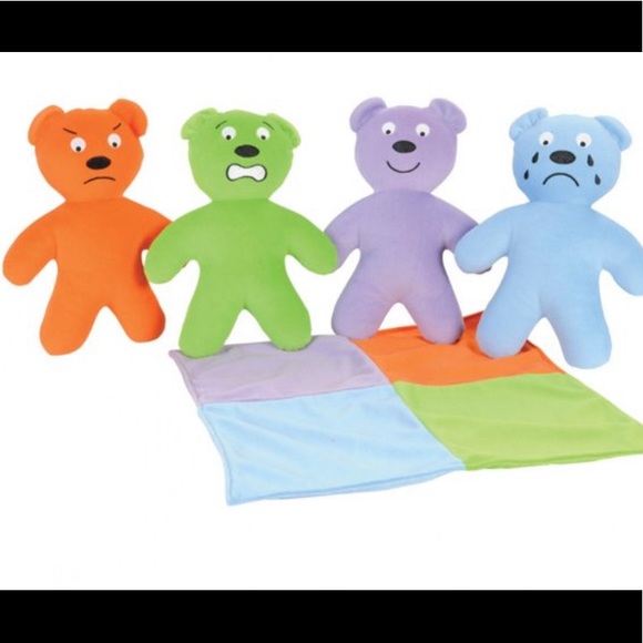 Kaplan | Toys | New Kaplan Emotion Stuffed Bear Set Of Four Early ...
